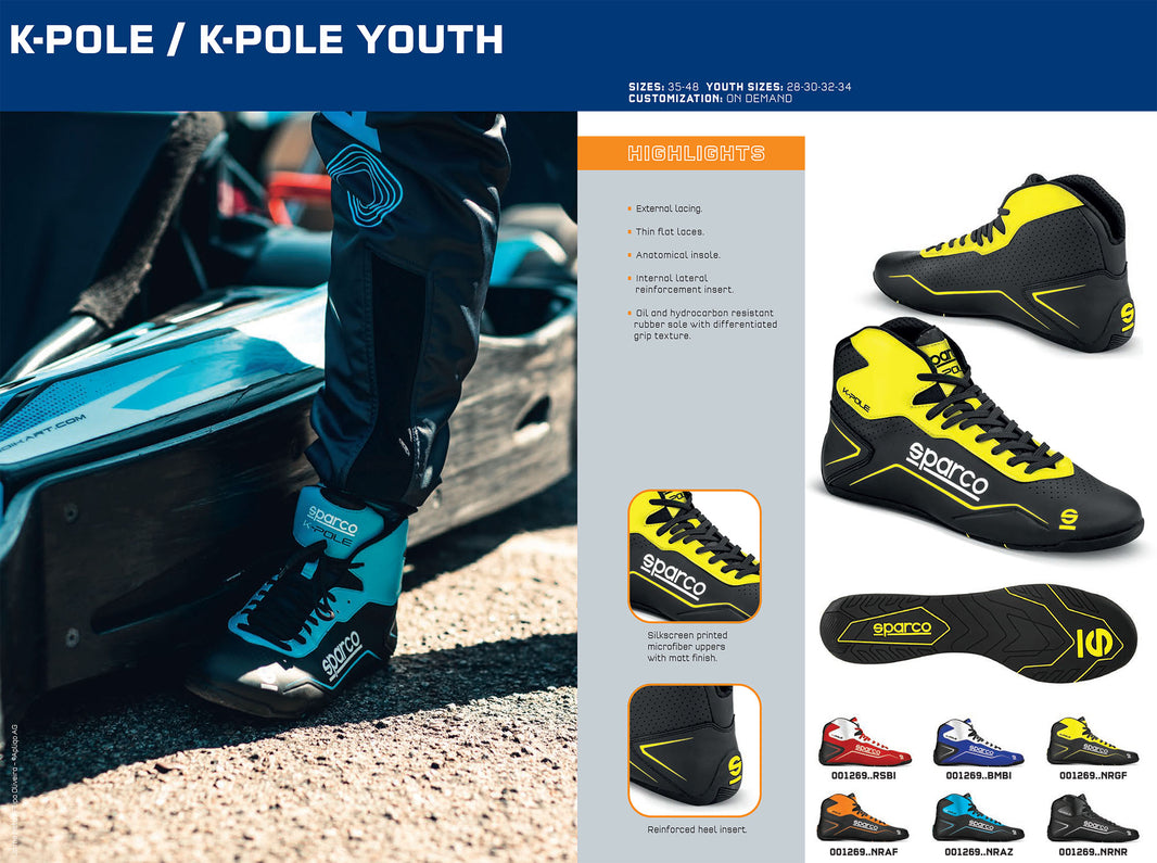 Kartsuit.store sells Karting Suits Gloves Boots Helmets OMP Sparco ...