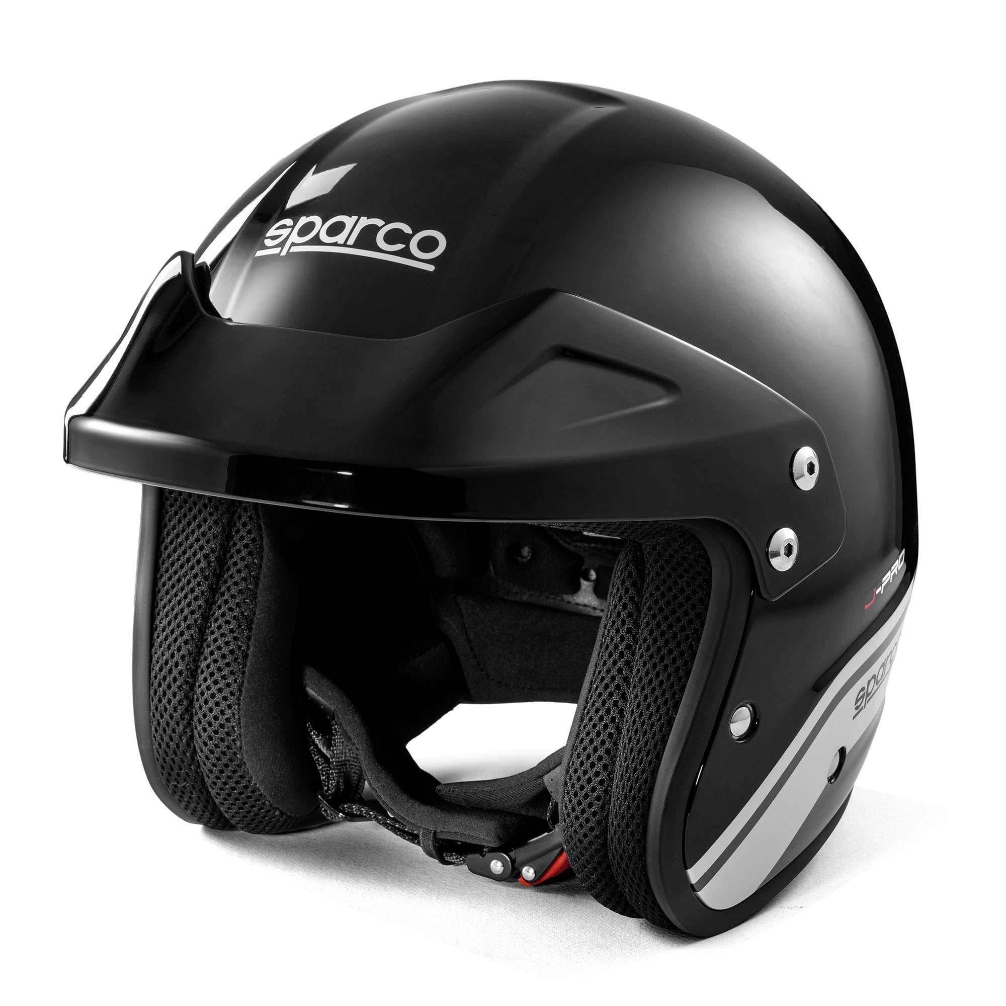 Sparco J PRO Open Face Crash Helmet for Track Days ECE Approved 2 Colo ...